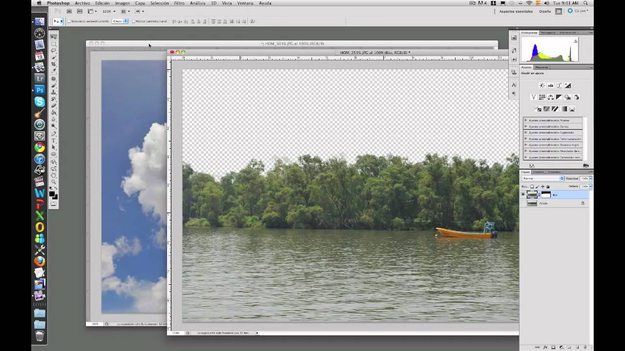 Tutorial Photoshop Cs5 Perfeccionar Bordes Youtube
