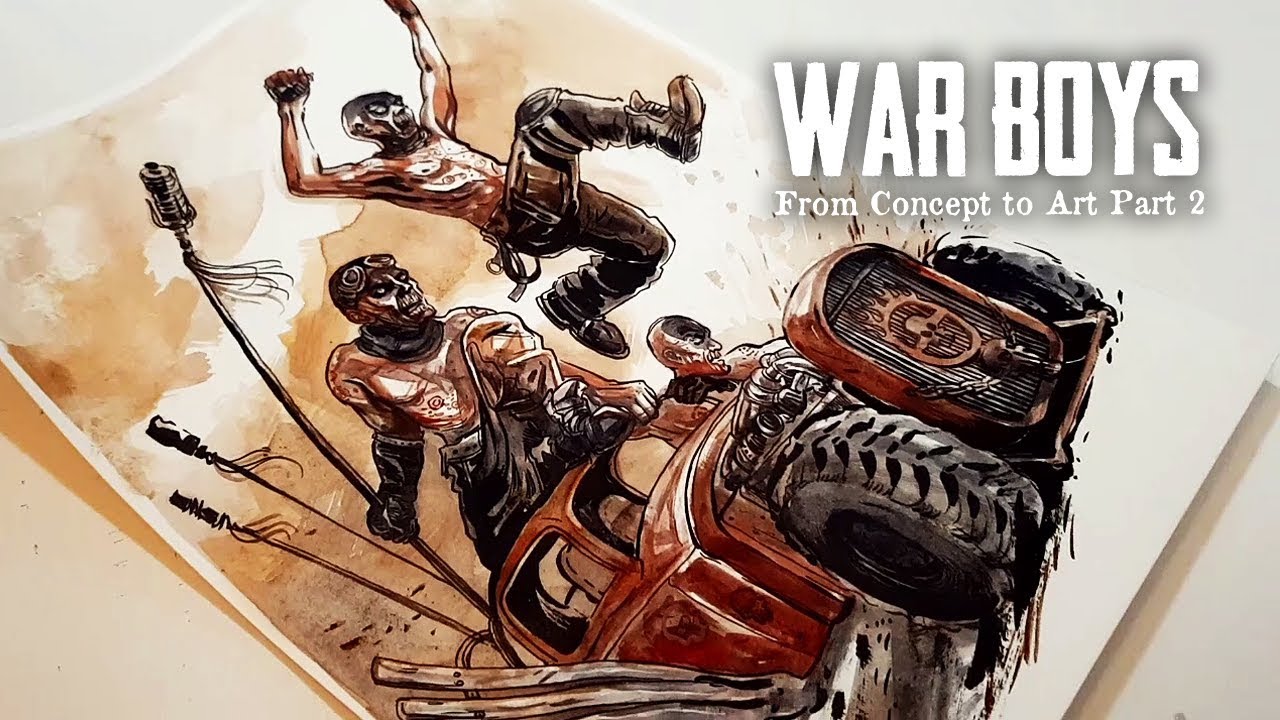 WAR BOYS | From Concept to Art Part 2 - YouTube