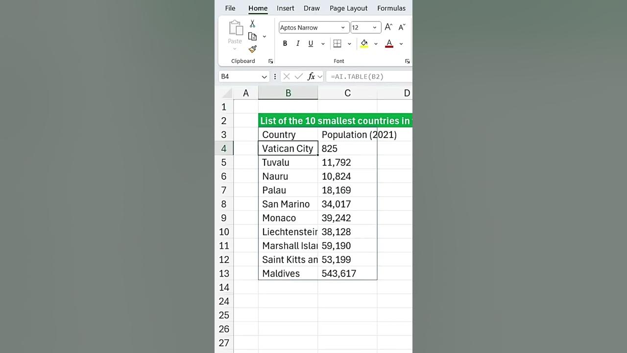 MASTERING Ai Formulas in Excel Made EASY! - YouTube