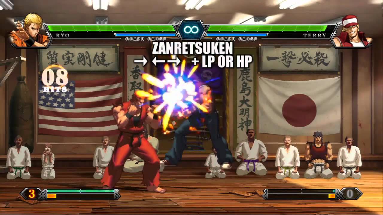 Ryo Sakazaki - The King of Fighters XIII Gameplay Video - YouTube