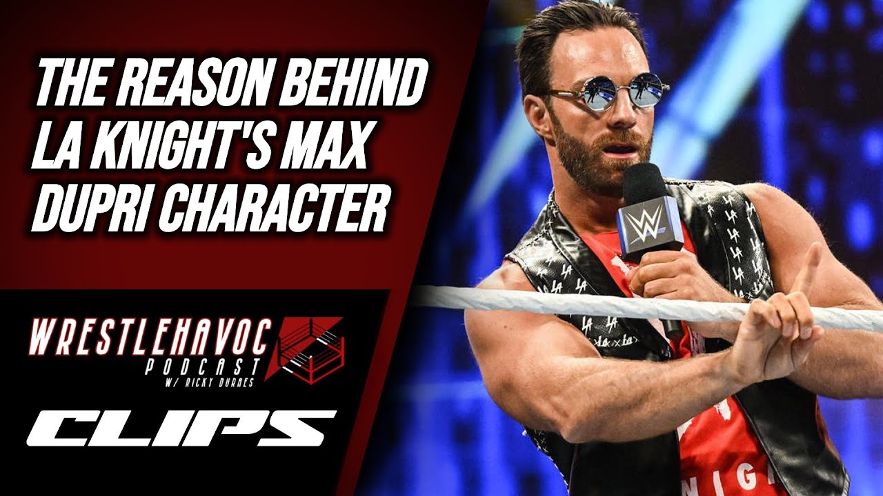 WWE's Hypocritical Reason Behind LA Knight's Max Dupri Character ...