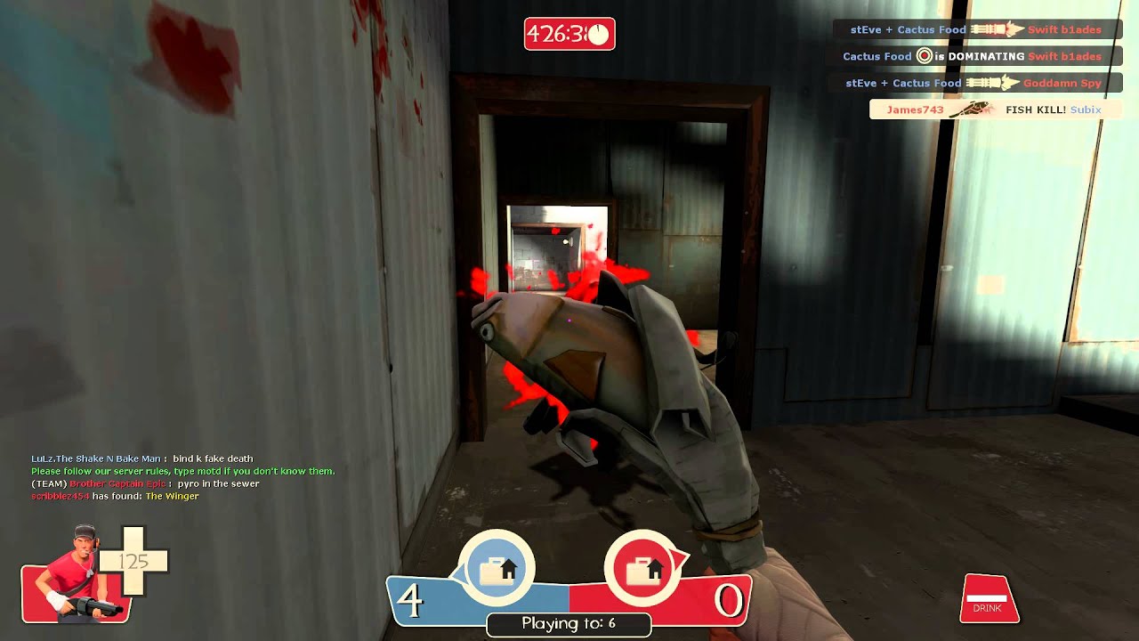 FISH KILL! tf2 - YouTube