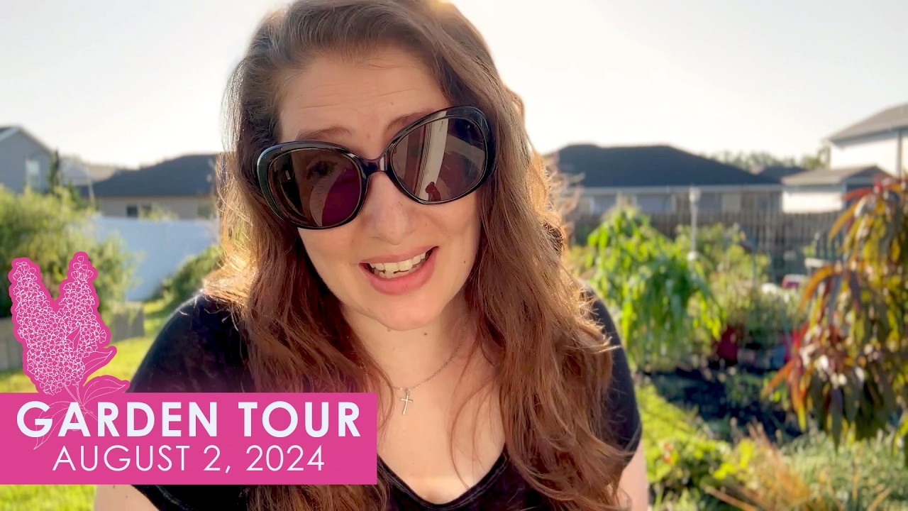 Surviving Another Storm, Garden Tour - August 2, 2024 - YouTube