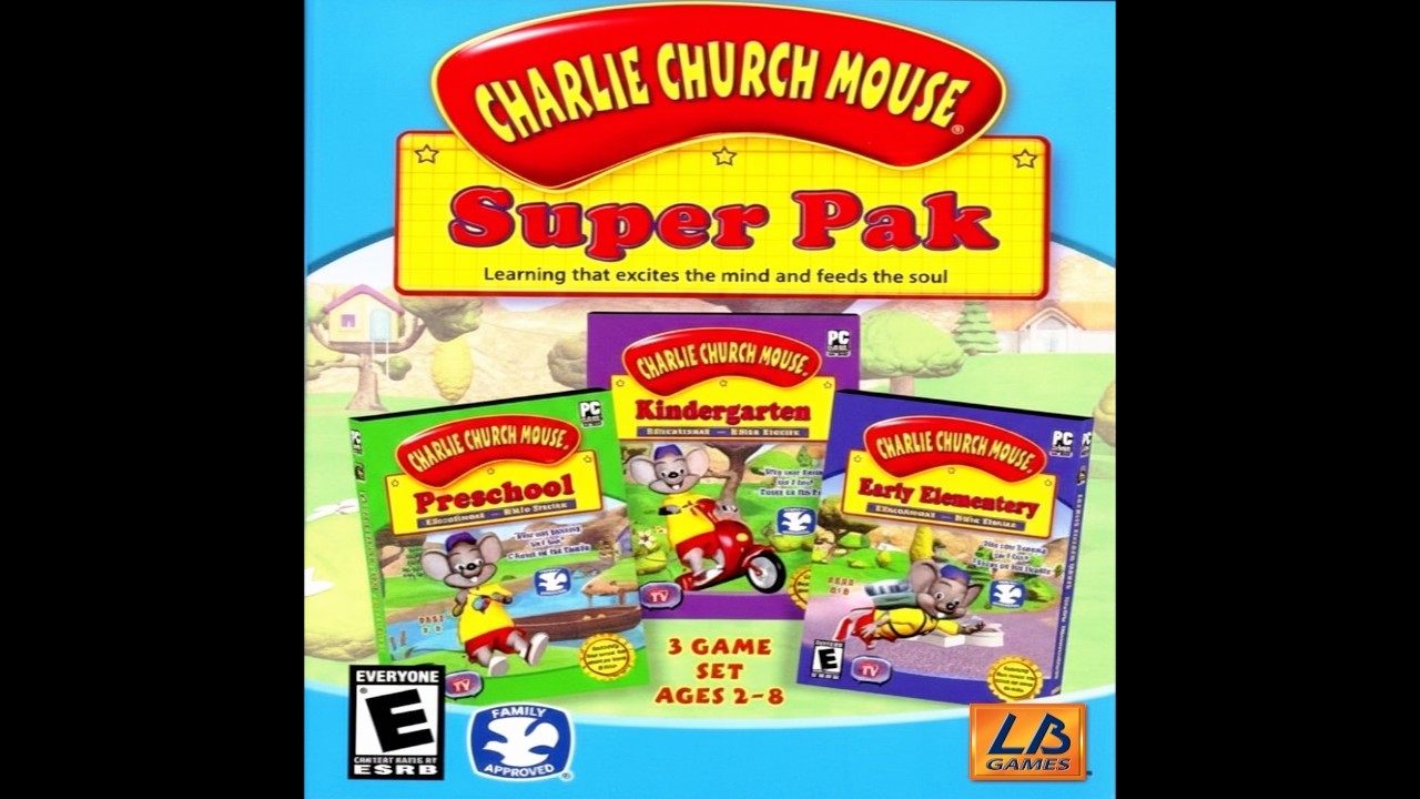 🐭Charlie Church Mouse: Super Pak — 3 Educational Classics in 1 Video ...