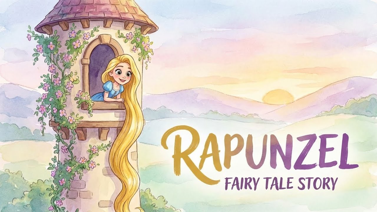 Rapunzel | Classic Fairy Tale Retold 🌙 Calm Story for Kids & Family ...