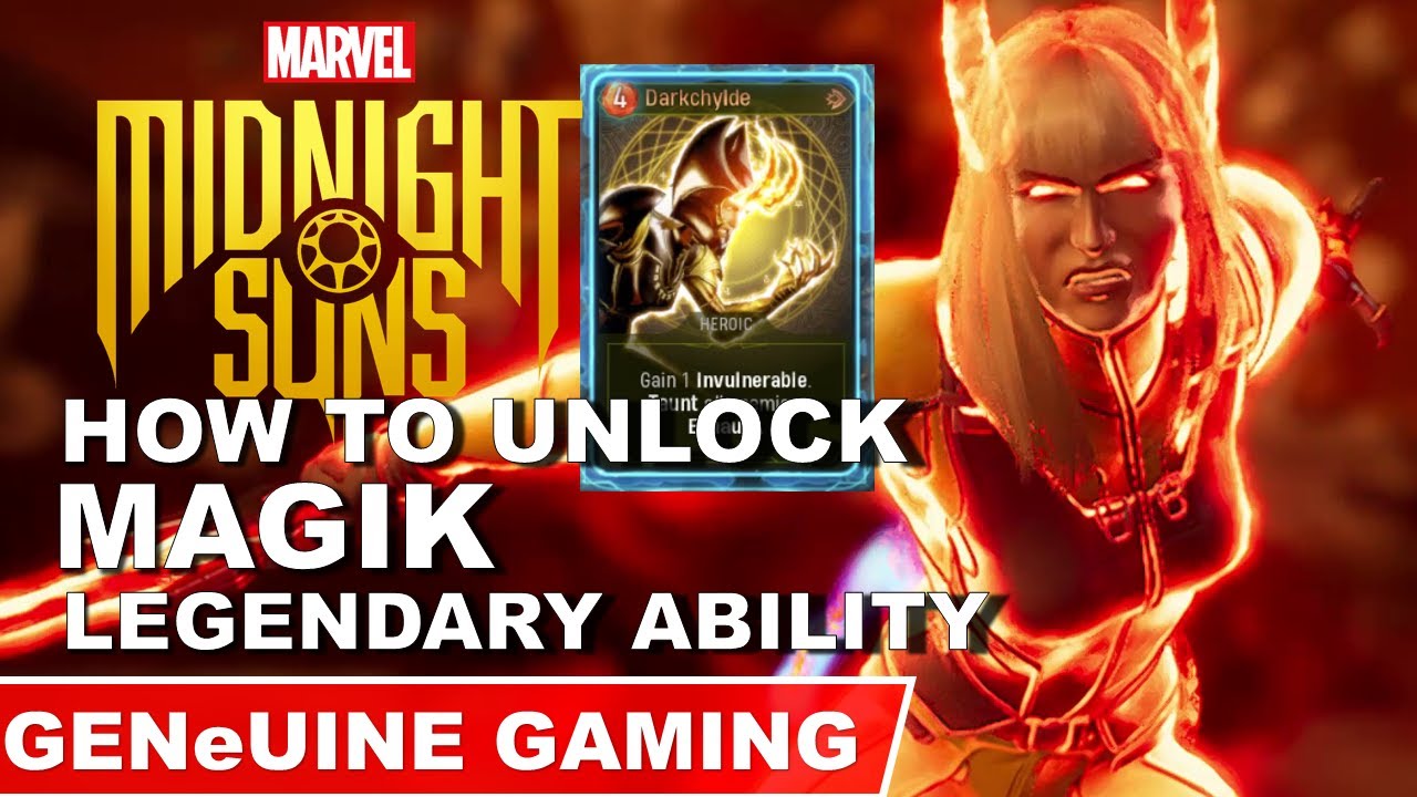 MARVEL'S MIDNIGHT SUNS - Magik - Legendary Ability Solution - YouTube
