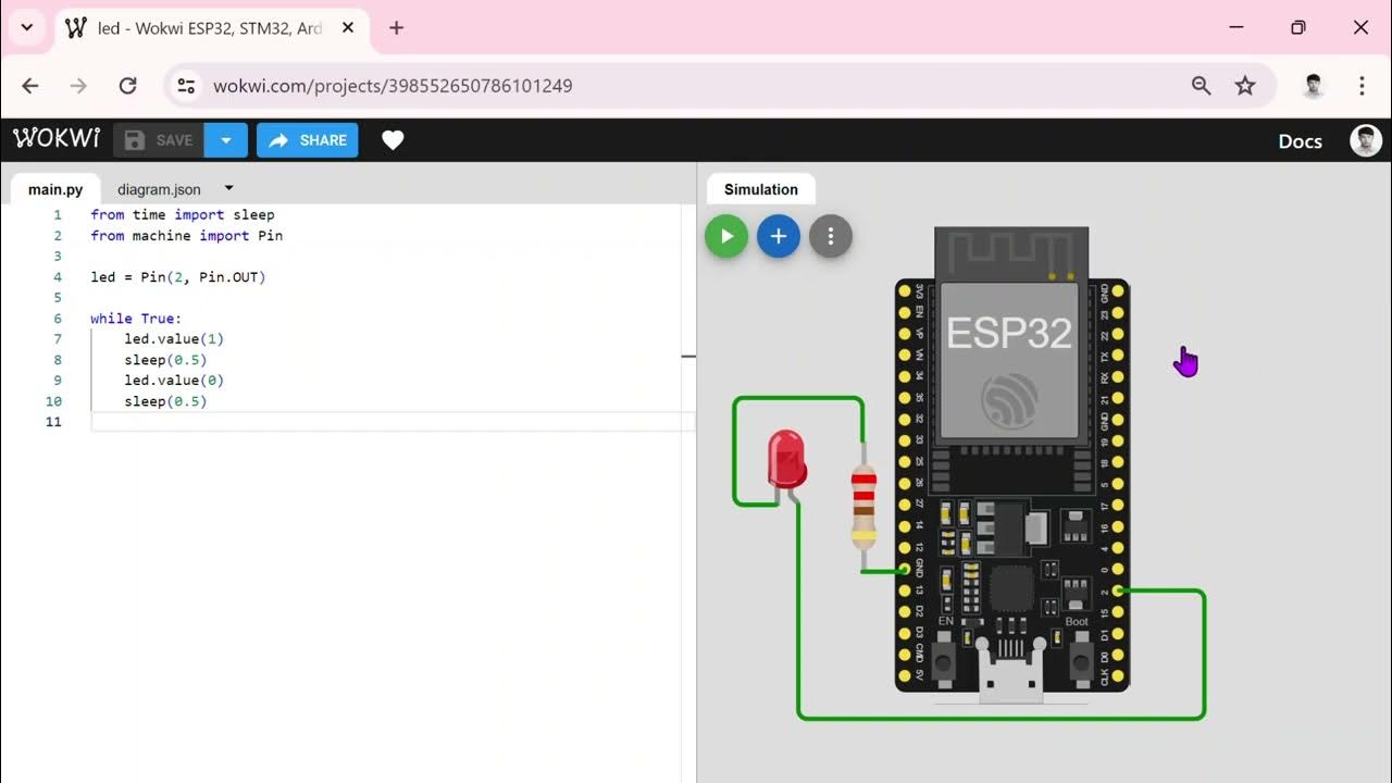 LAB01 LED BLINK A - YouTube