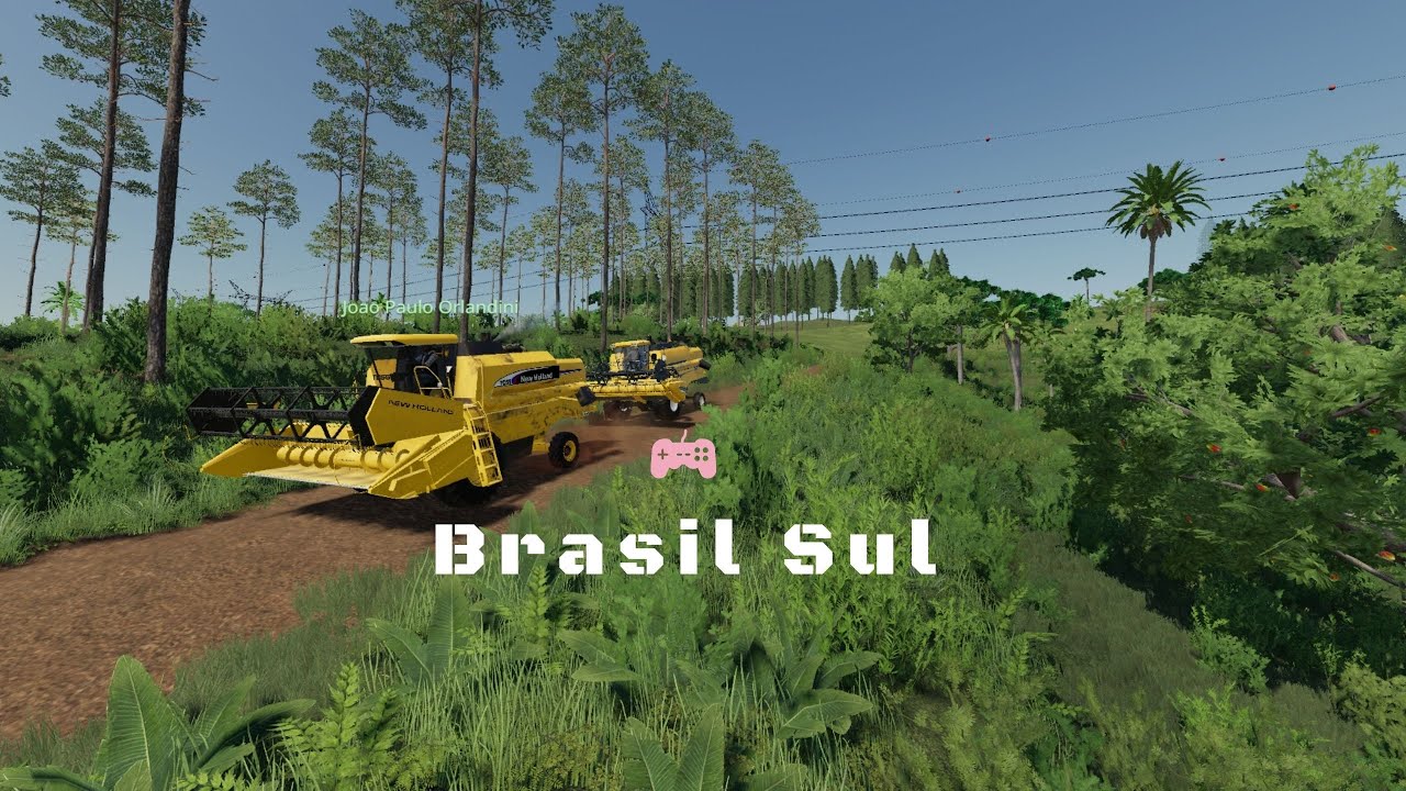 Farming Simulator 19. Mapa Brasil Sul - YouTube