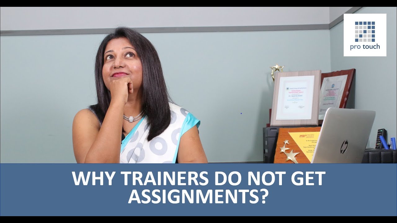 Train The Trainer- Why Trainers Do not Get Assignments? - YouTube
