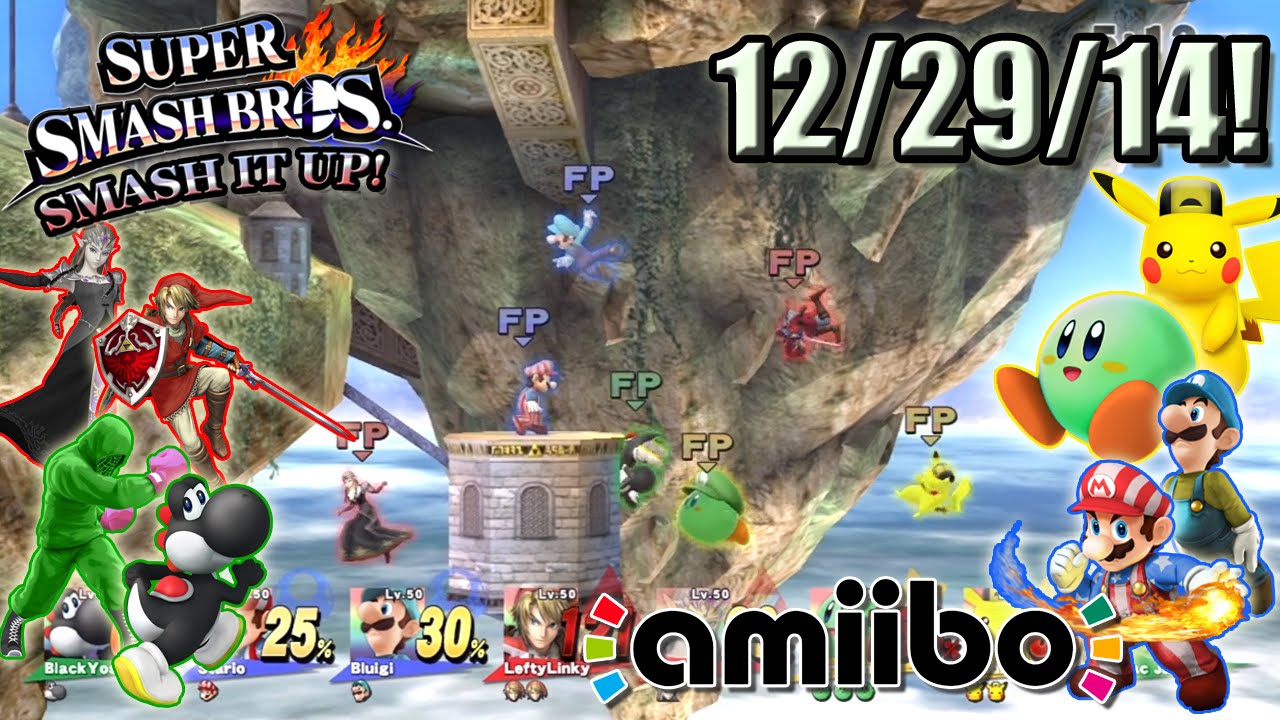Super Smash Bros. - Smash It Up! (Wii U) - 12/29/14! amiibo 8-Player ...