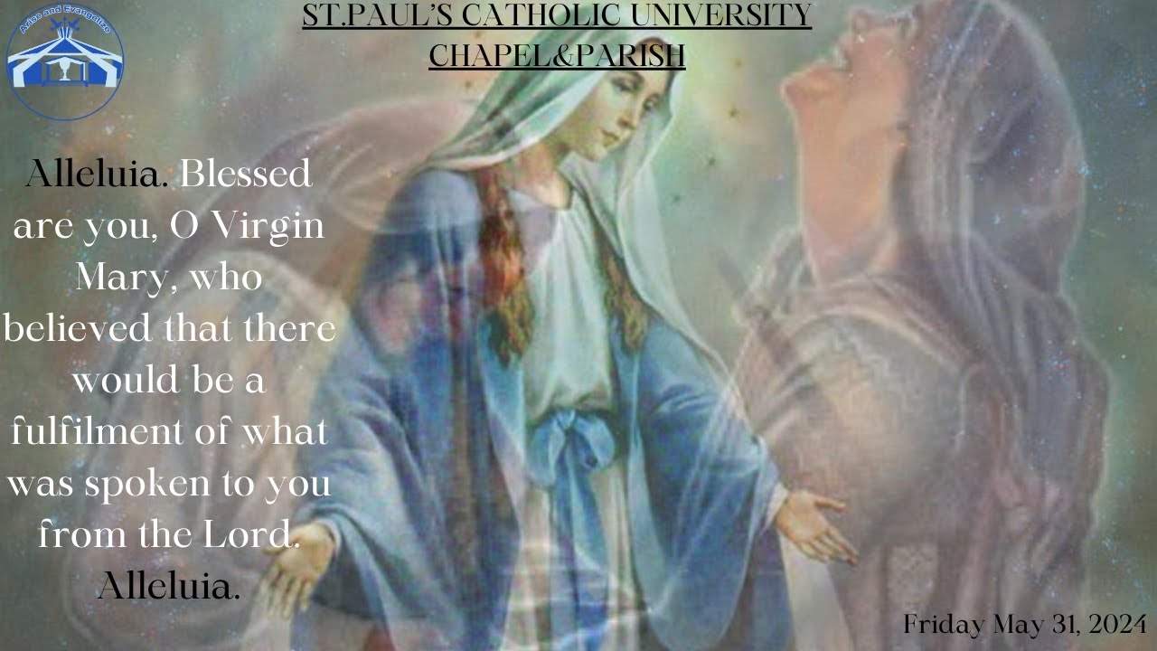 LIVE CATHOLIC 6:30AM MASS |FEAST OF THE VISITATION OF THE BLESSED ...