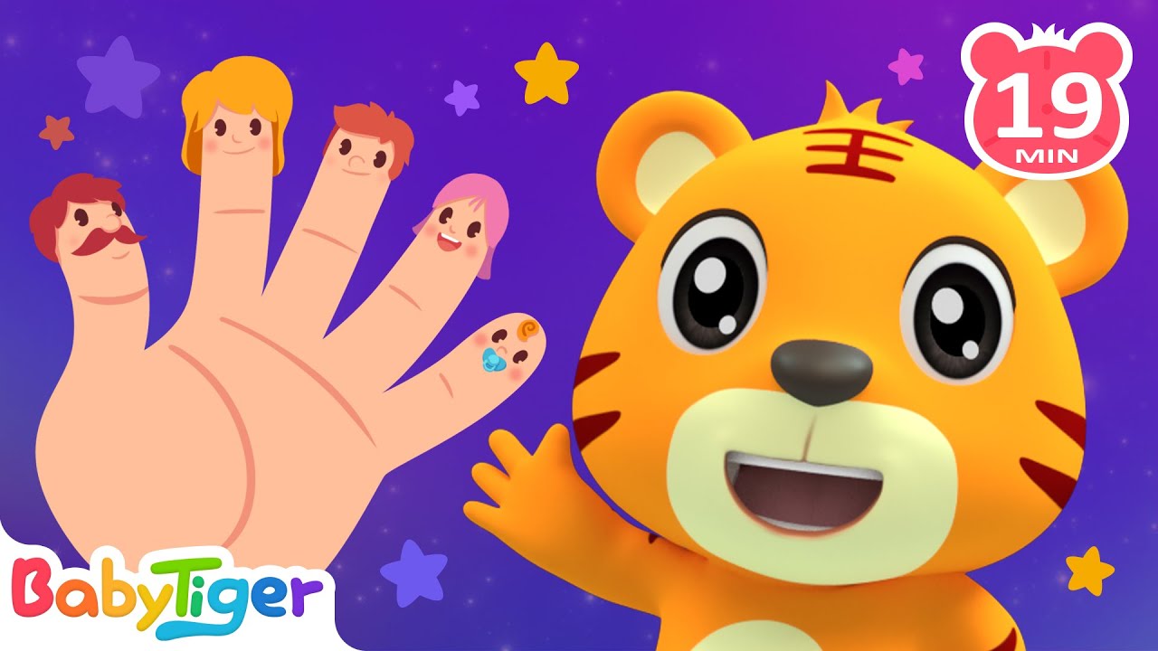 The Finger Family 🖐️| + More Kids Songs🎶 | Nursery Rhymes | Educational ...