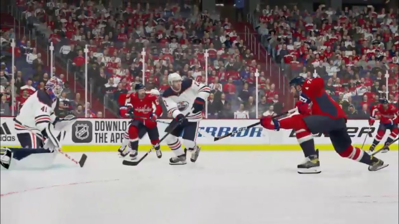 Edmonton Oilers - Washington Capitals 13 gameplay NHL21 PS4 - YouTube