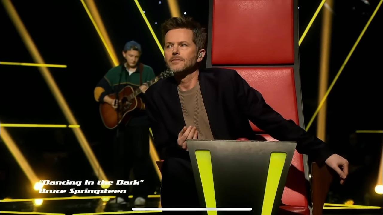 Jorgen Dahl Moe sings 'Dancing In the Dark' (The Voice Norway) - YouTube
