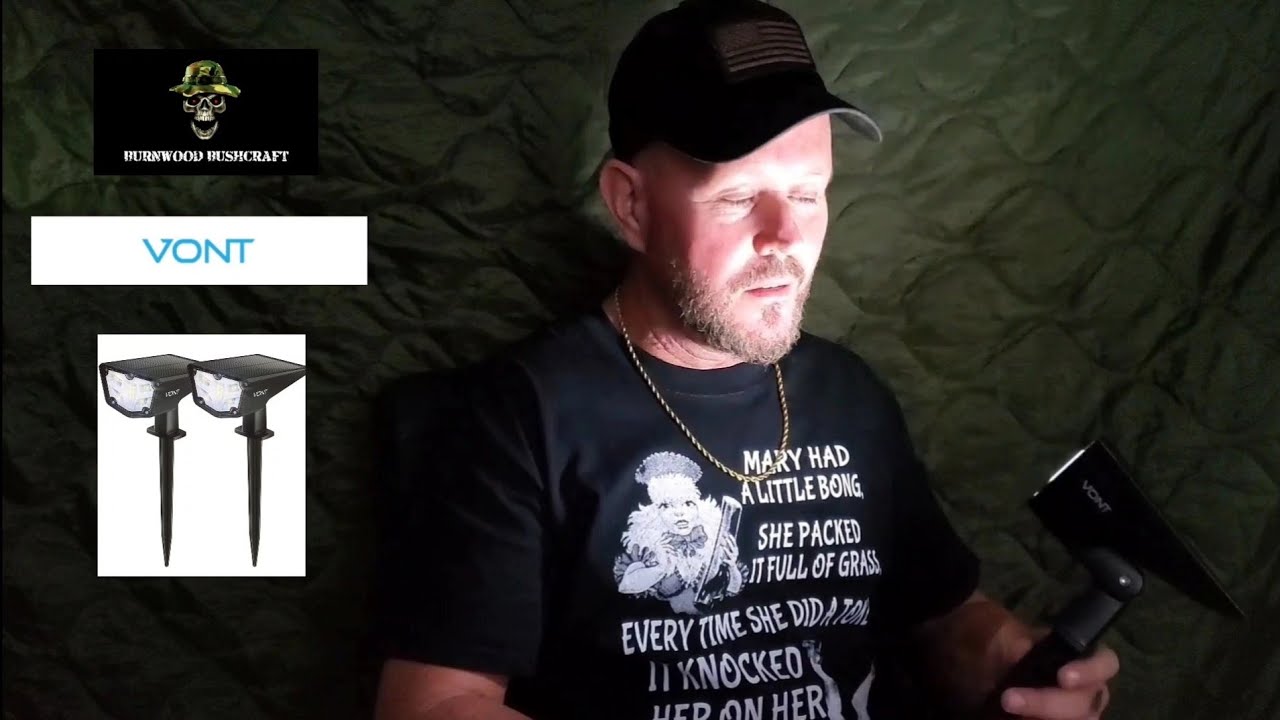 Vont 16 LEDs Solar Outdoor Lights - Review - YouTube