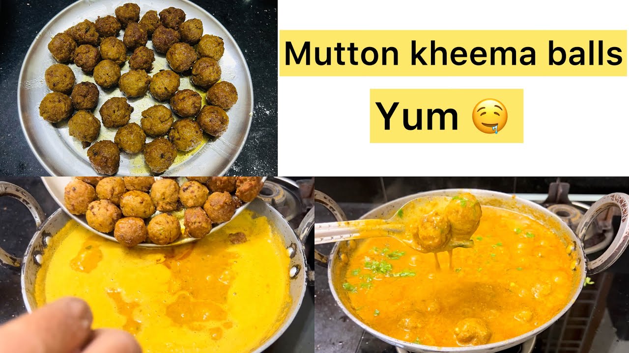Mutton Kheema balls recipe || mutton Kheema muttilu || Supriya home ...