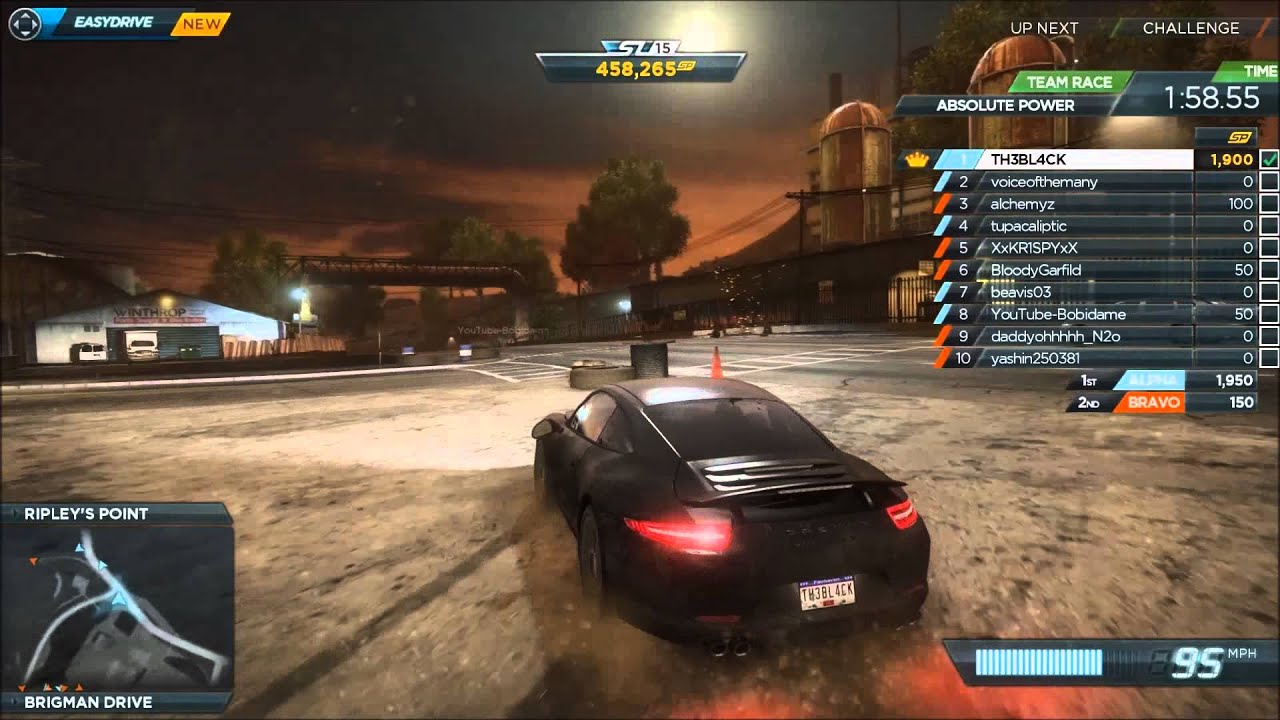 Need for Speed Most Wanted 2012 PC Multiplayer - Team Race - YouTube