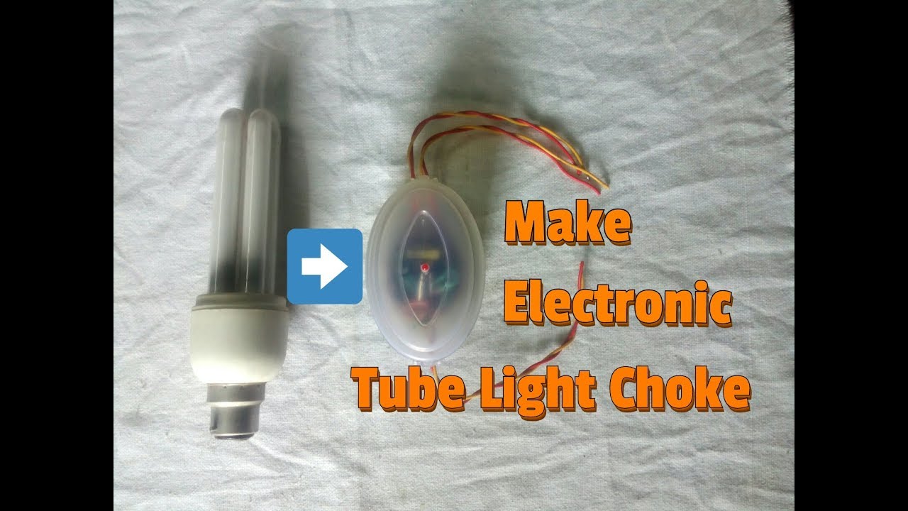 Electronic Tube Light Ballast..CFL Circuit Change Into Electronic Tube ...