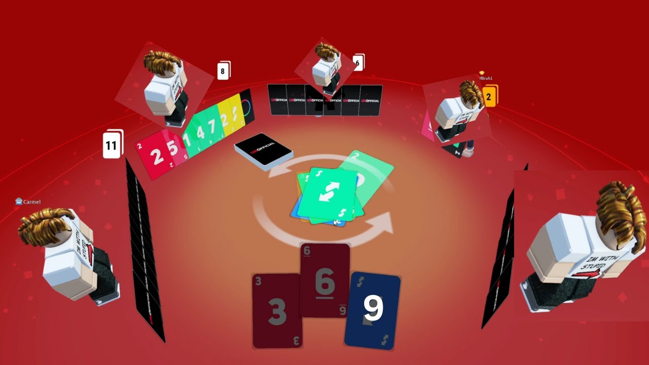 roblox uno 2023 is challenging - YouTube