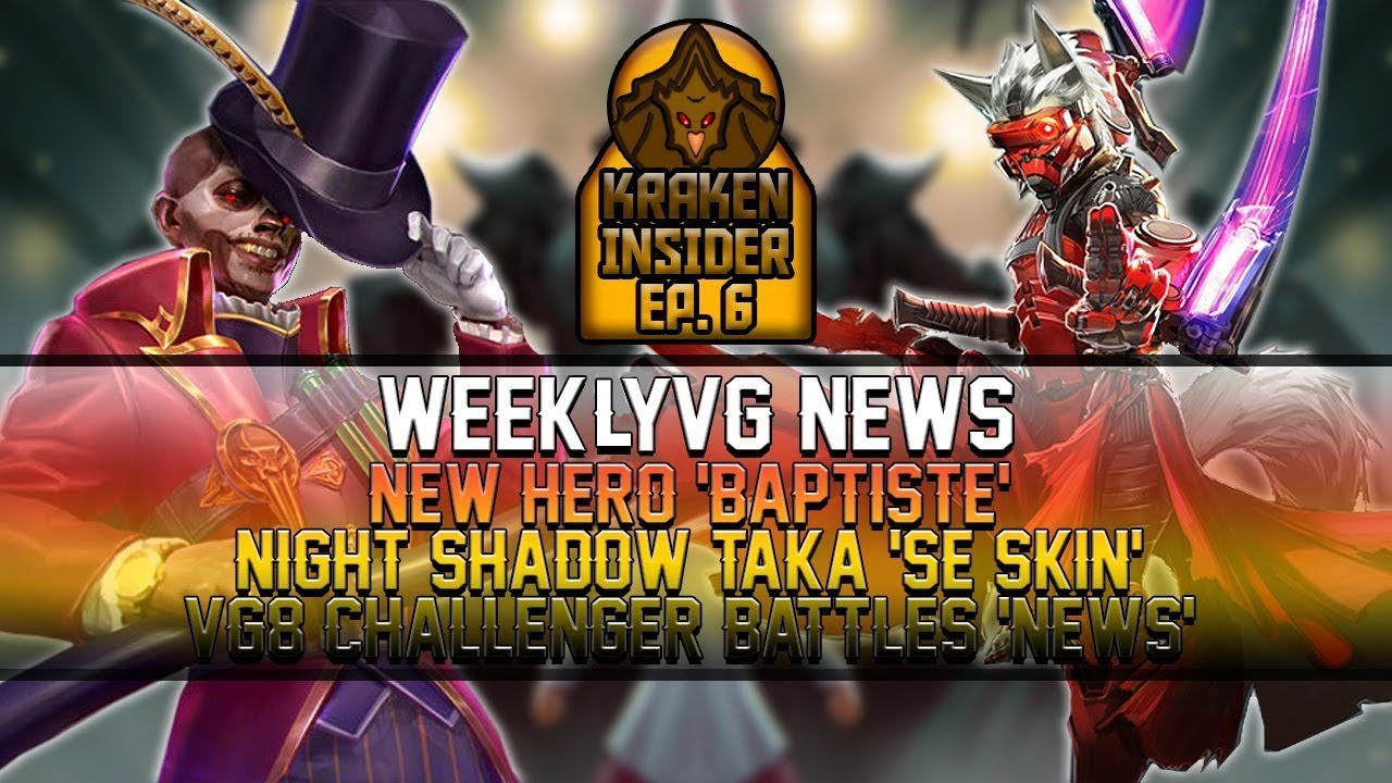 Vainglory - |Kraken Insider| |Episode-6| |Taka SE Skin, New Hero ...