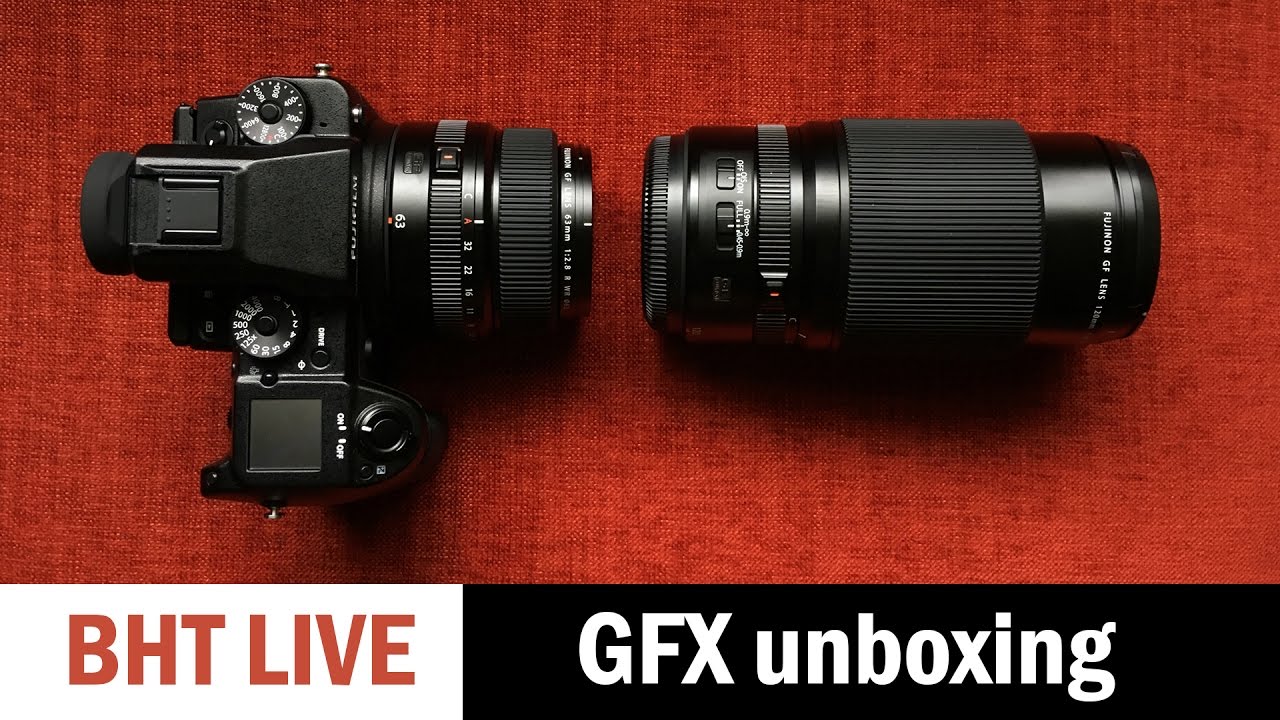 LIVE: FujiFilm GFX 50S Unbox - YouTube