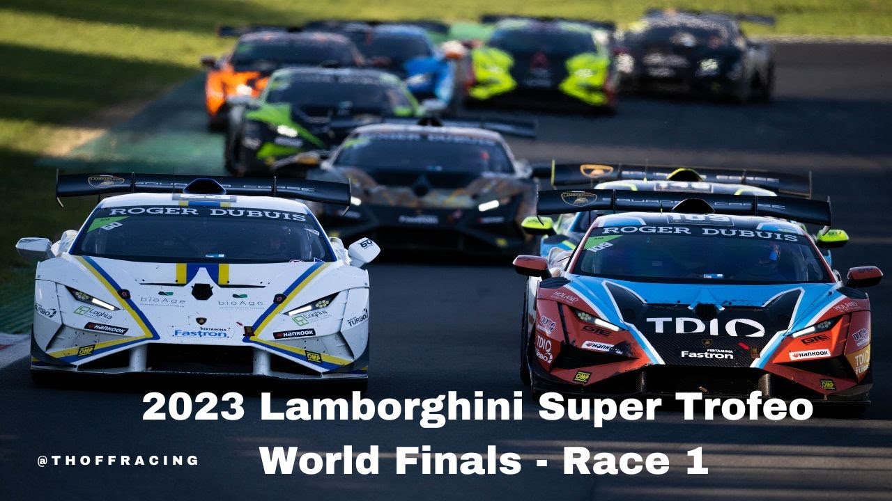 Tyler Hoffman - Lamborghini Super Trofeo World Finals @ Vallelunga 2023 ...