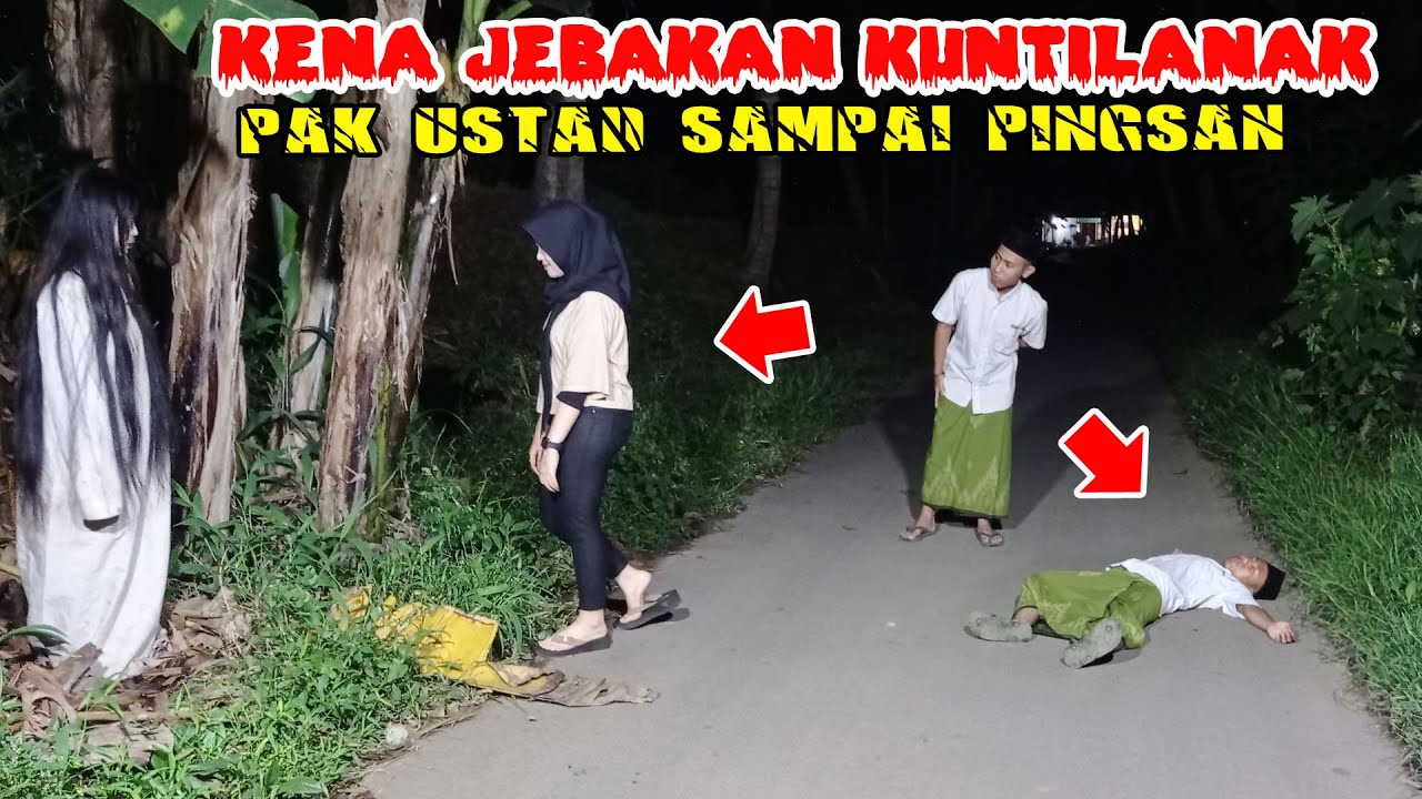 PRANK KUNTILANAK BIKIN NGAKAK !!! |PAK USTAD SAMPAI SALAH FOKUS ...
