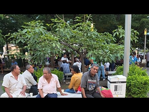 Otilio Gomez está en vivo Silvina Narvaez ,cena tipica para personas en la calle
