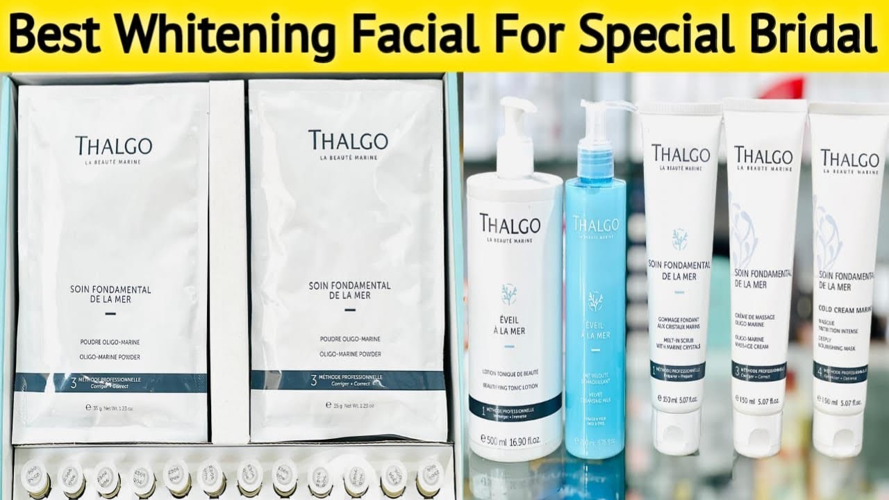 THALGO Whitening Facial How To Use | Best Whitening Facial For Special ...