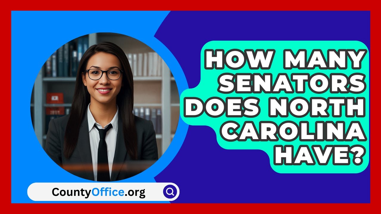 How Many Senators Does North Carolina Have? - CountyOffice.org - YouTube