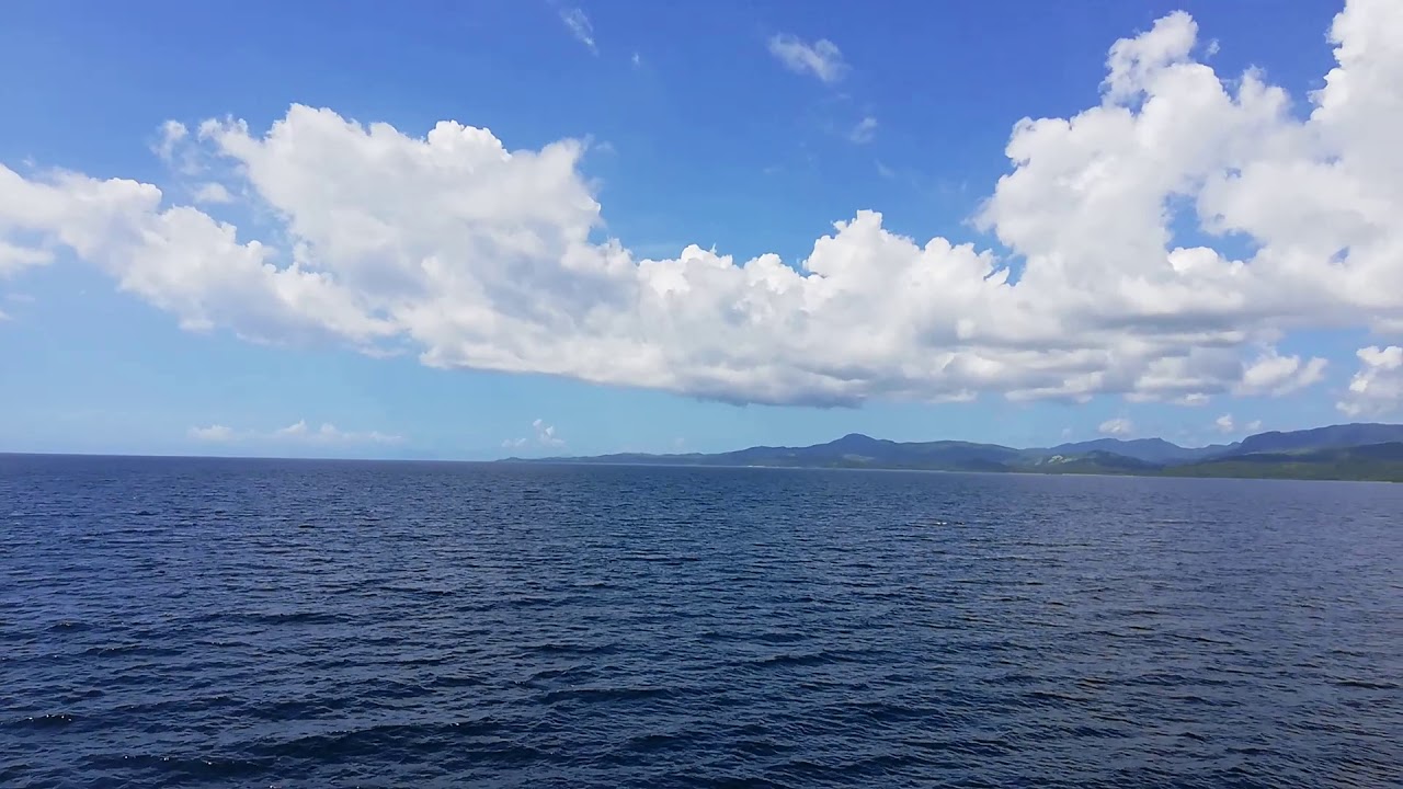 Leaving port of odiongan, romblon - YouTube