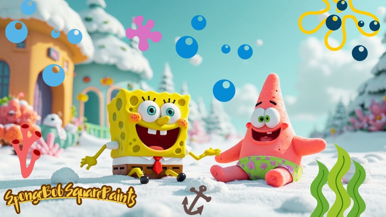 SpongeBob & Patrick’s Epic Snowball Showdown | Full Story - YouTube