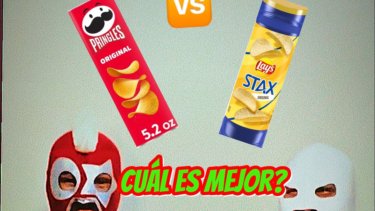 Pringles vs lays Stax, Nos gustó más las …….. - YouTube