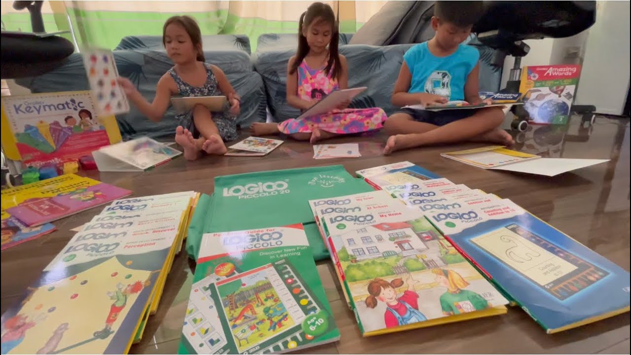 Grolier Learning Materials (Drill on Logico Piccolo) - YouTube