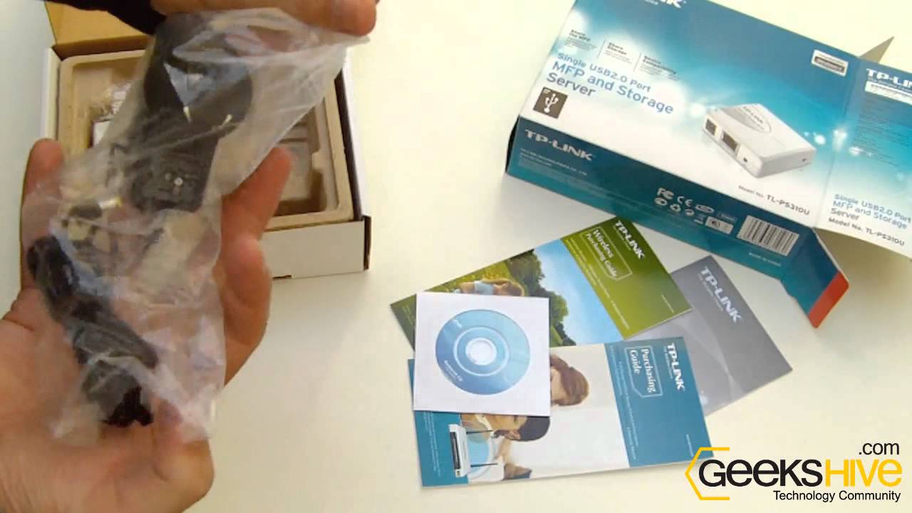 Print Server USB2.0 Port MFP & Storage Server TP-Link TL-PS310U ...