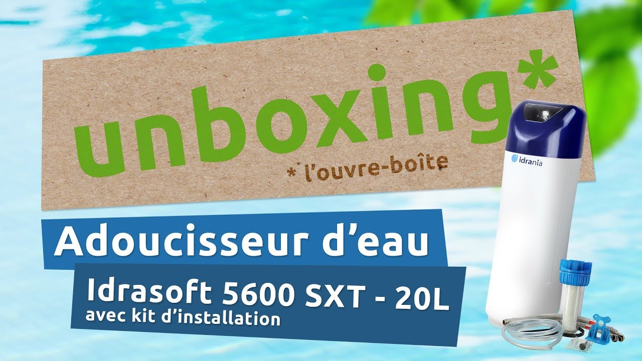 Unboxing Centrocom - Idrasoft 5600 SXT - 20L avec kit d'installation ...