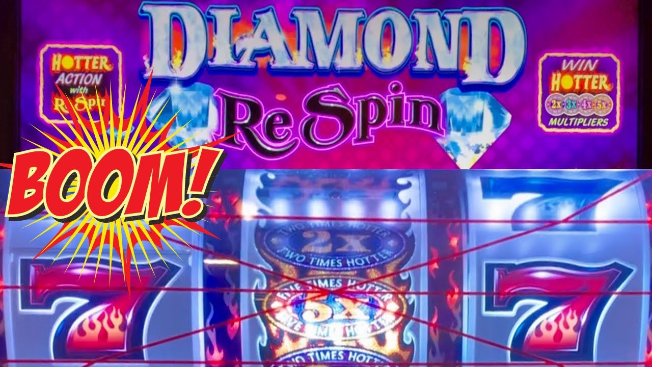 LAST SPIN COME BACK DIAMOND FIRE RESPIN 3 REEL SLOT - YouTube