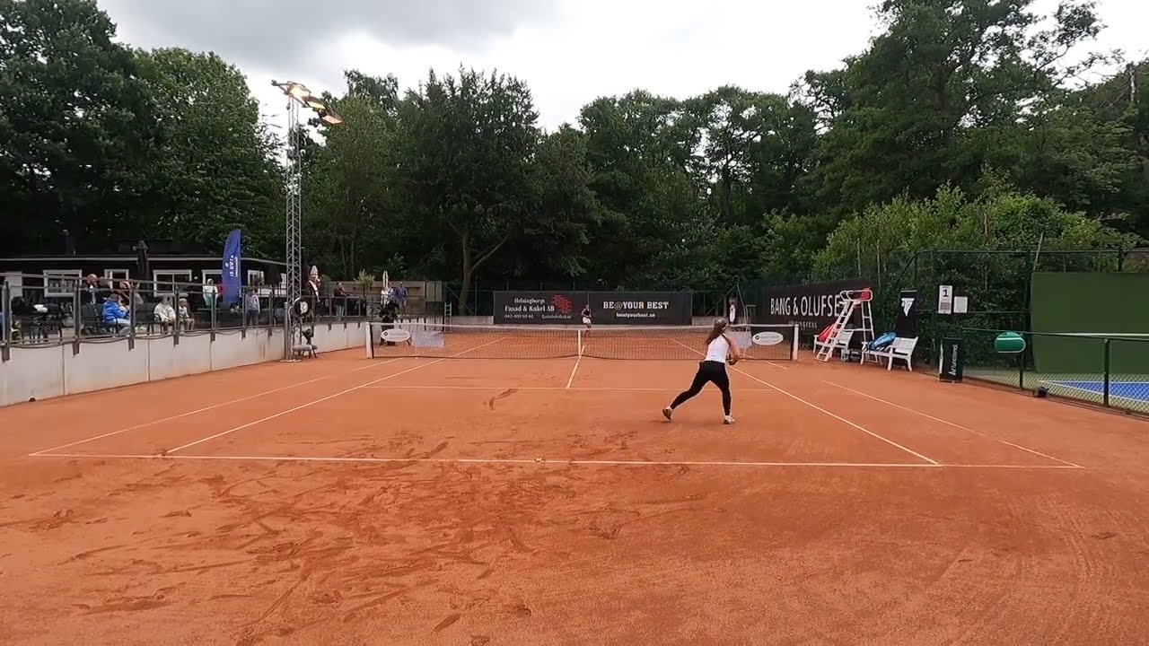 Nellie Taraba Wallberg - Linea Bajraliu, Courtview Highlights TP Open ...