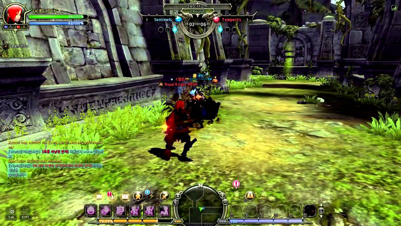 Dragon Nest「2014」- [Level 80 cap] Destroyer vs Abyss Walker - YouTube