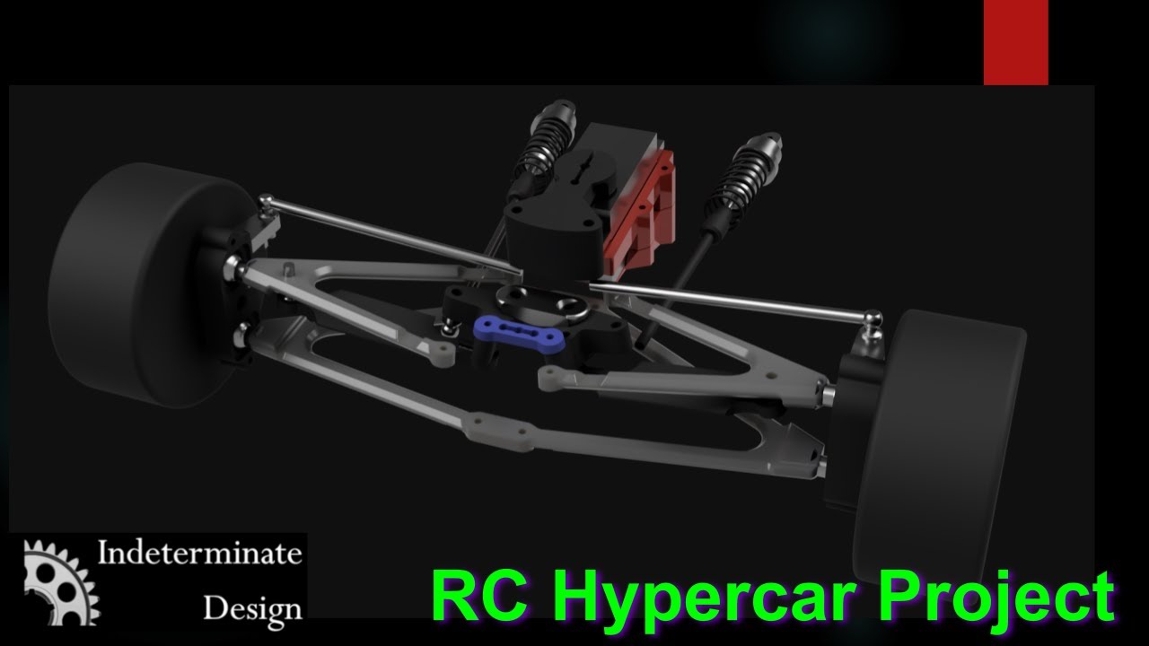 RC Hypercar Pt2 - F1 Style Suspension in an RC Car - YouTube