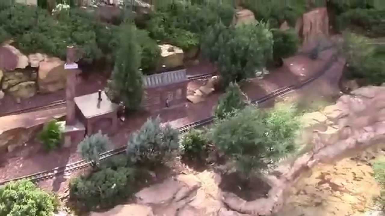 Germany Pavilion EPCOT - Awesome Outdoor Electric Model Train Display ...