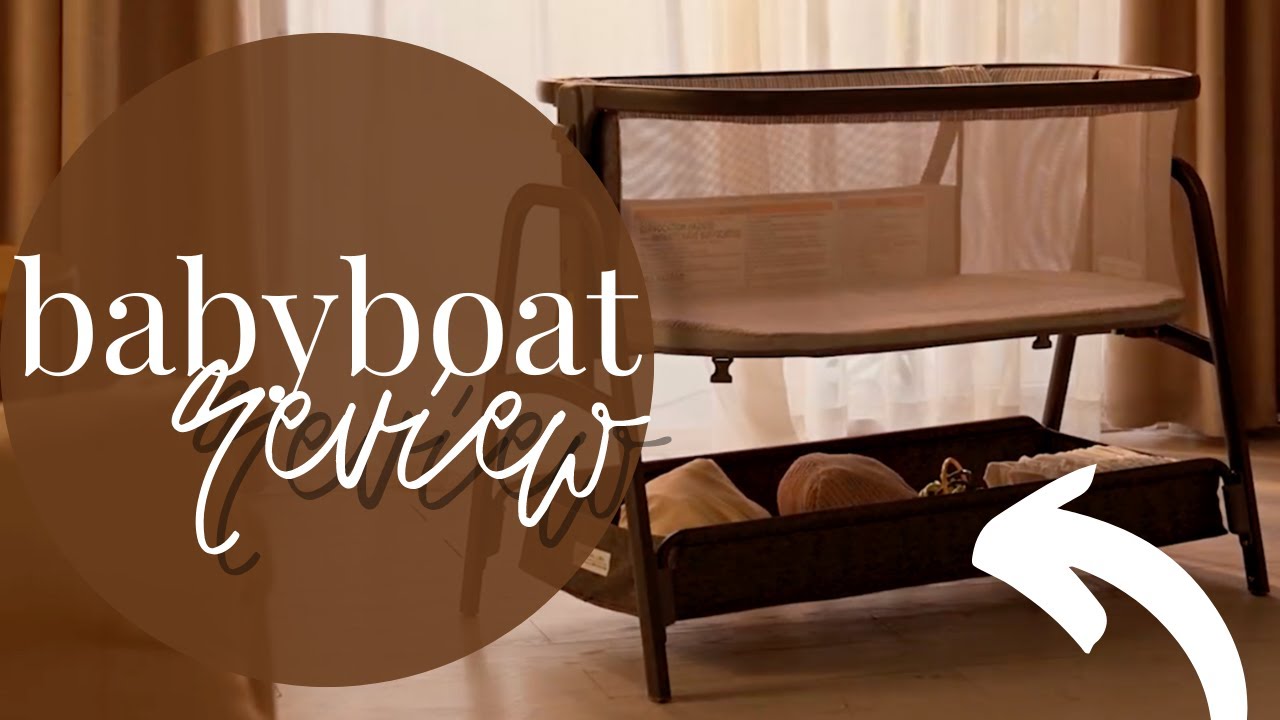 BABYBOAT BEDSIDE SLEEPER COZY BASSINET REVIEW - YouTube
