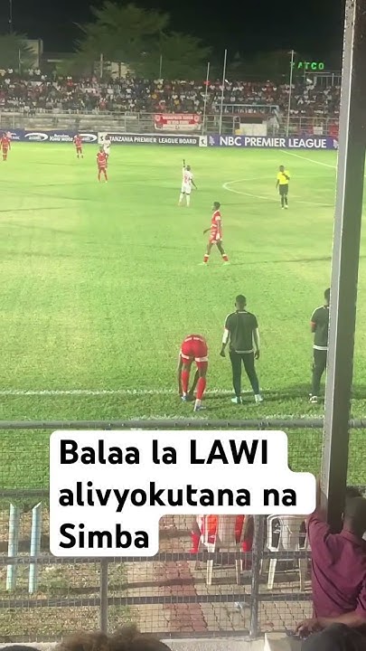 Lameck Lawi alivyokiwasha mechi na simba Mkwakwani #ayomamedia - YouTube