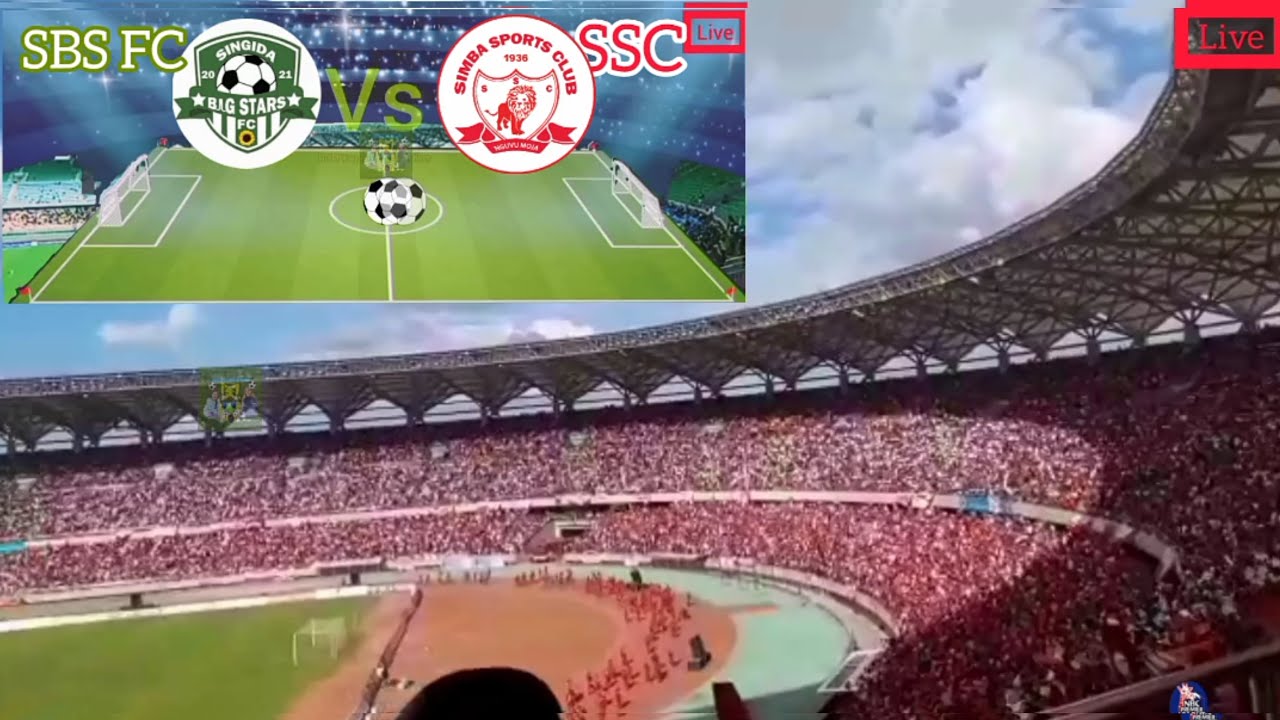 SINGIDA BS FC VS SIMBA SC LIVE - YouTube