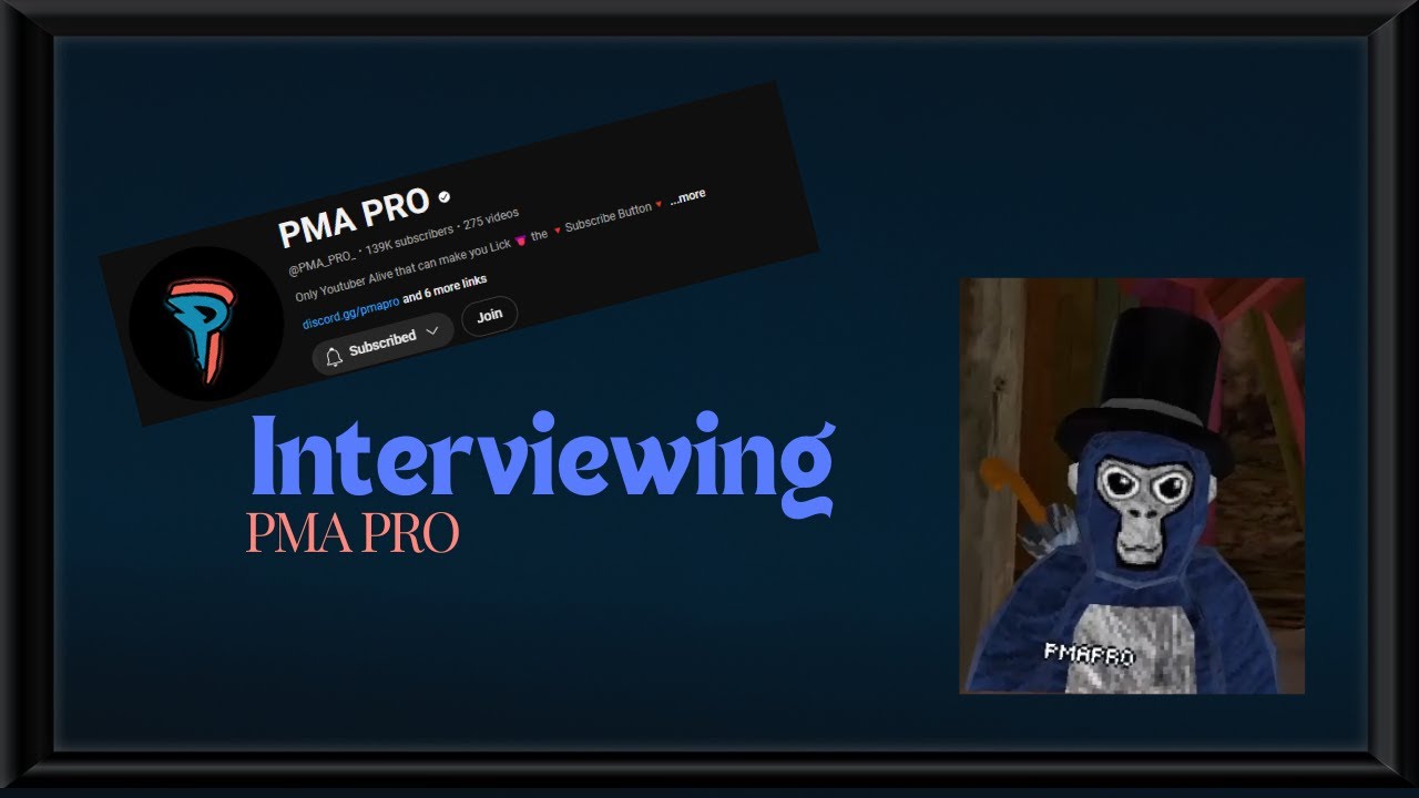 Interviewing PMA PRO - YouTube