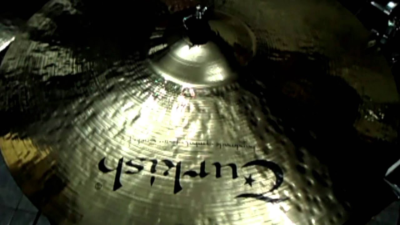 Turkish Cymbals Ride 20" Rock Beat (Israel Bento) - YouTube