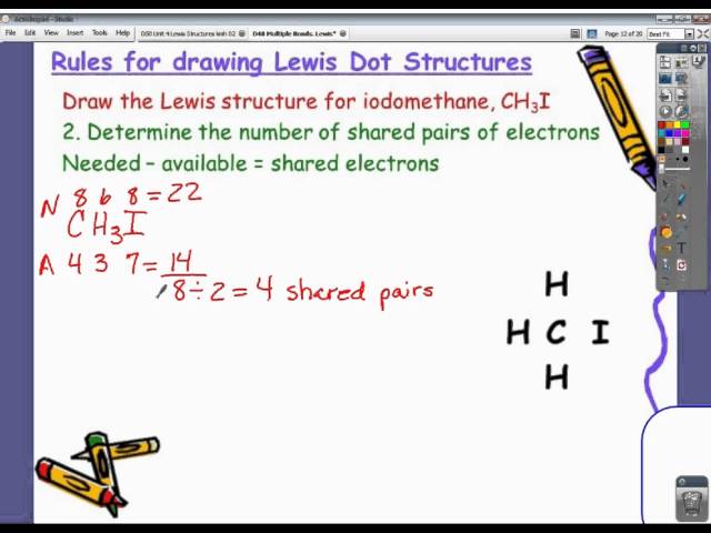 Ch3i Lewis Structure