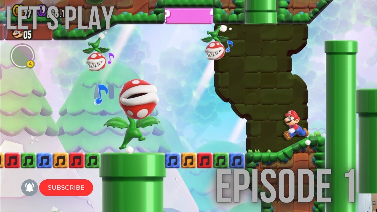 Super Mario Wonder: Let's Play: Episode 1 Am I Tripping? - YouTube