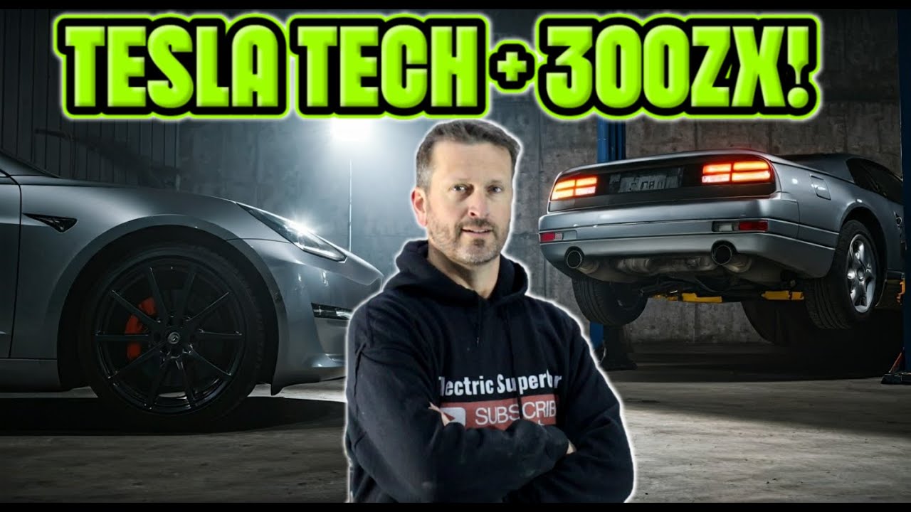 Tesla Tech Meets Classic Z: The 300ZX Custom Rear Suspension Upgrade ...