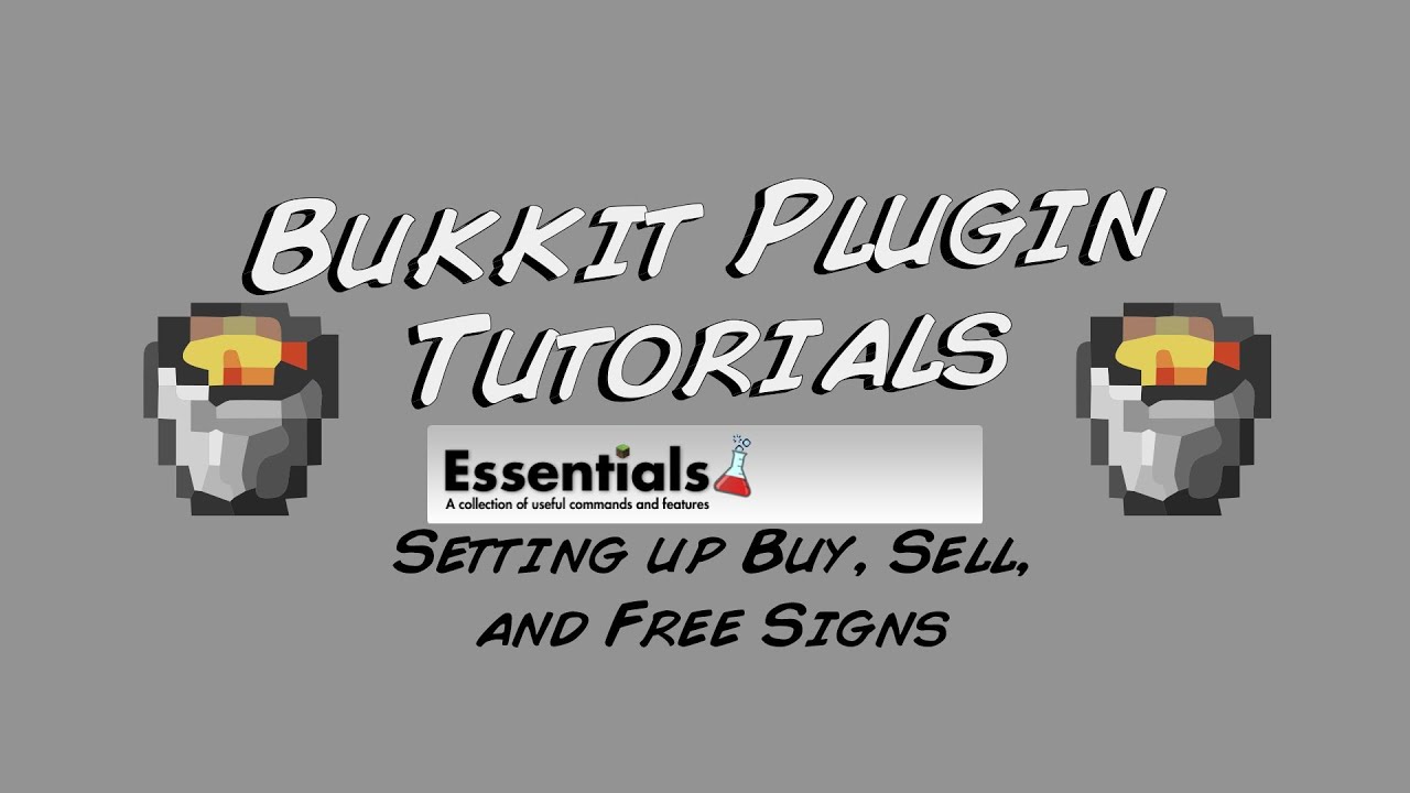 Essentials Tutorial - How to Set Up Buy and Sell Signs - YouTube